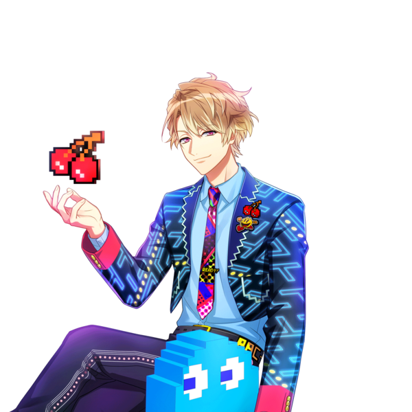 File:(Ruler of the Maze) Itaru Action SSR+ Transparent.png - A3! Wiki